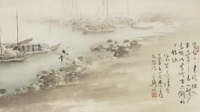 "Artistic Splendor" Chinese and Korean Ink Painting Exhibition Tickets ...