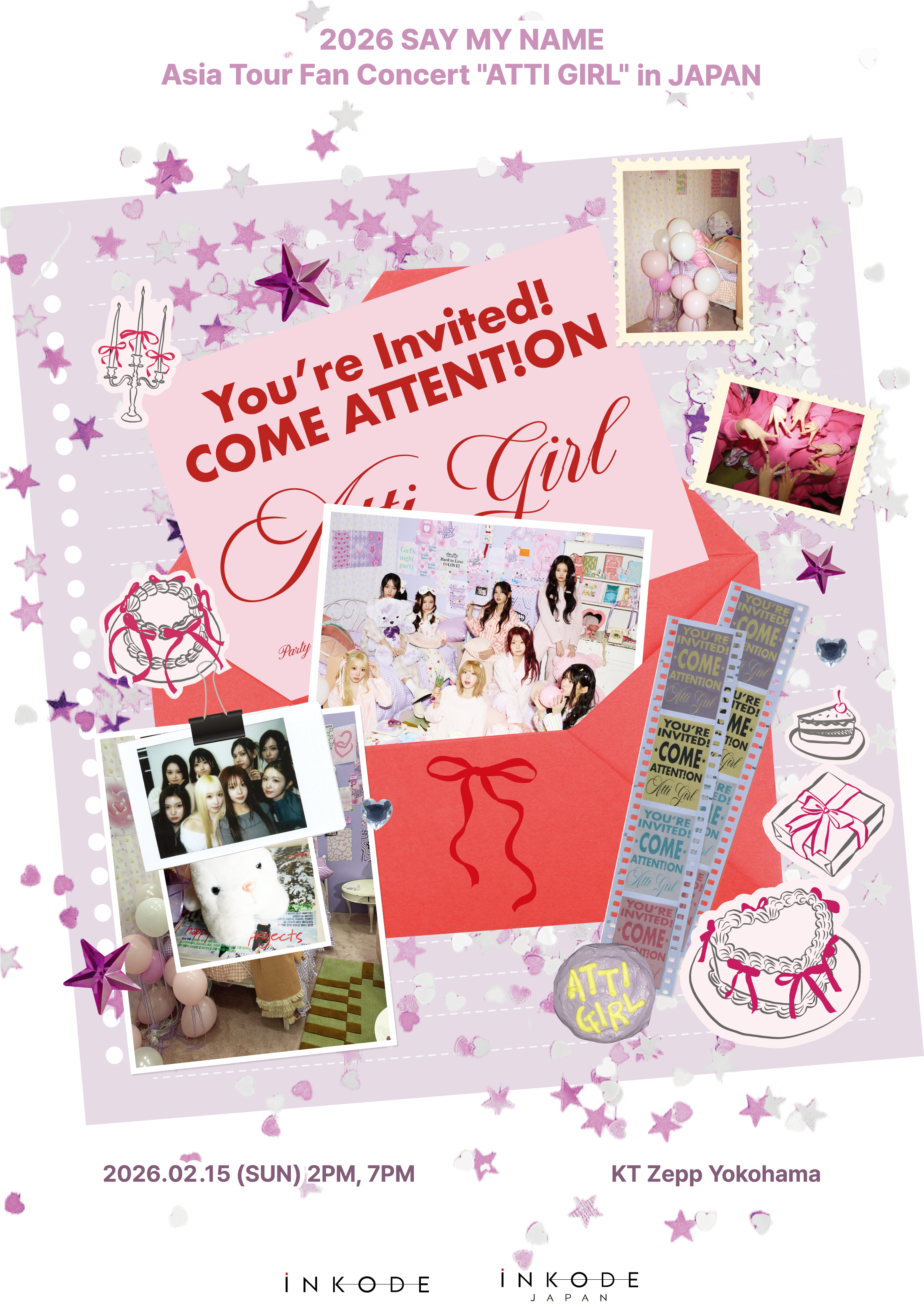 日本橫濱 · 2026 SAY MY NAME Asia Tour Fan Concert "ATTI GIRL" in JAPAN門票 ...