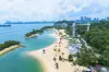 sentosa beach station postal code