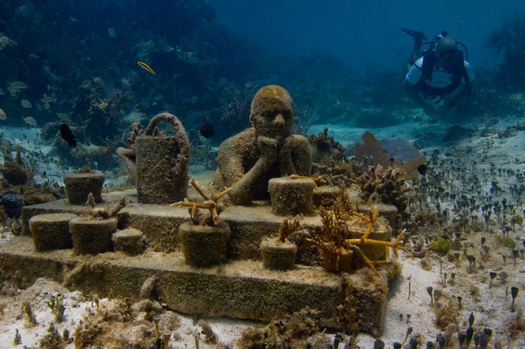 Caribbean Underwater Pyramids