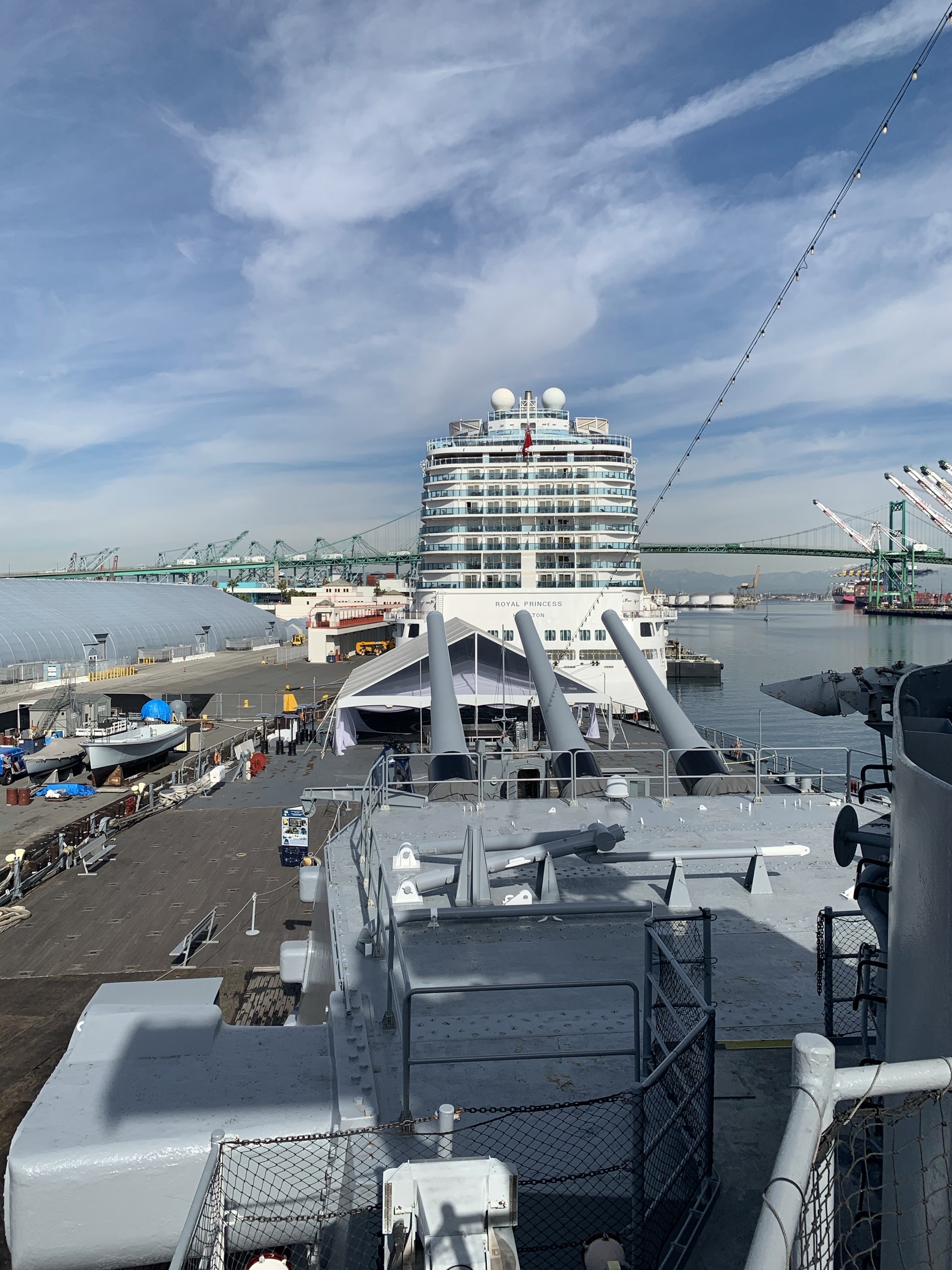 Battleship Iowa Aquarium Of The Pacific Harbor Cruise