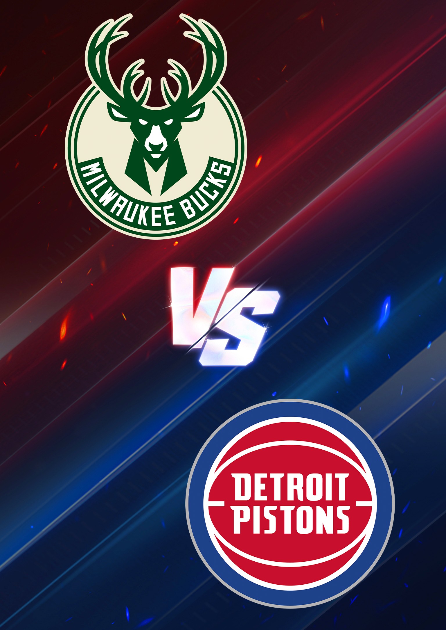 Detroit Pistons at Milwaukee Bucks | ファイサーブ・フォーラムの日程 | Trip.com