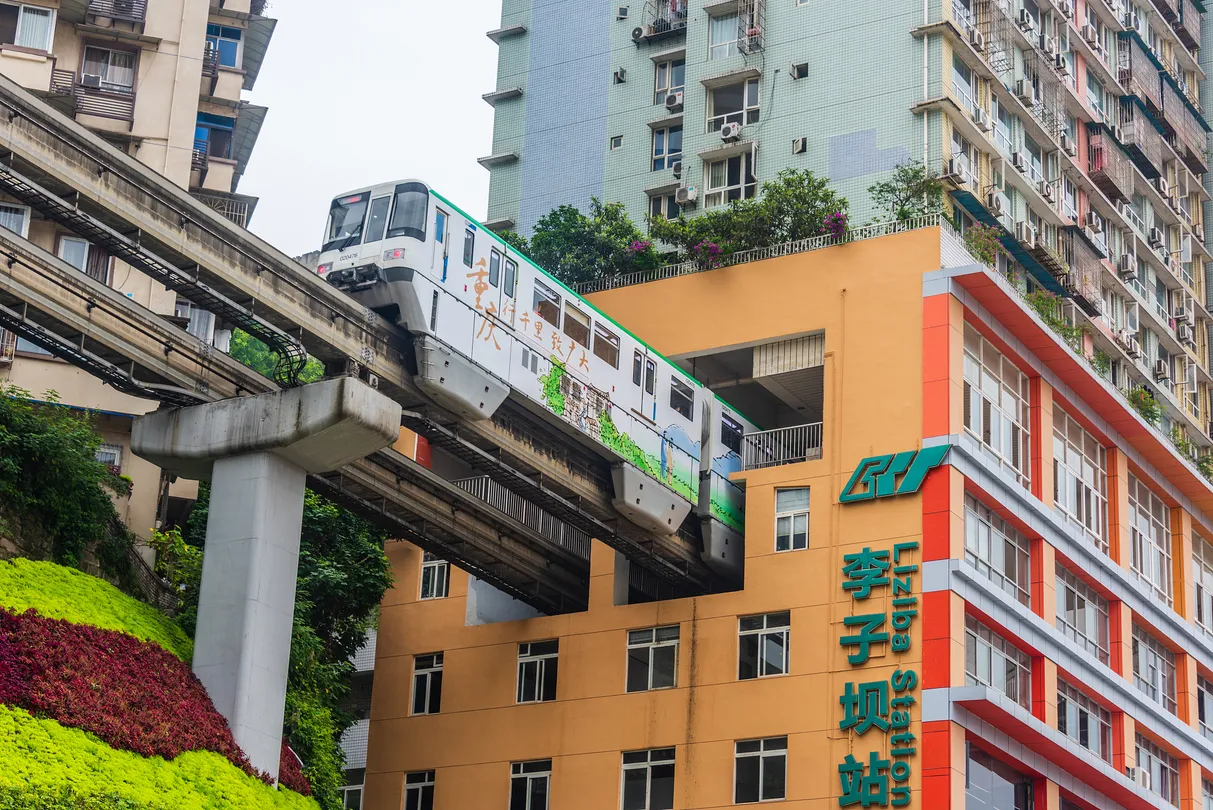 Liziba Monorail Through Building Observation Platform Tickets [2025 ...