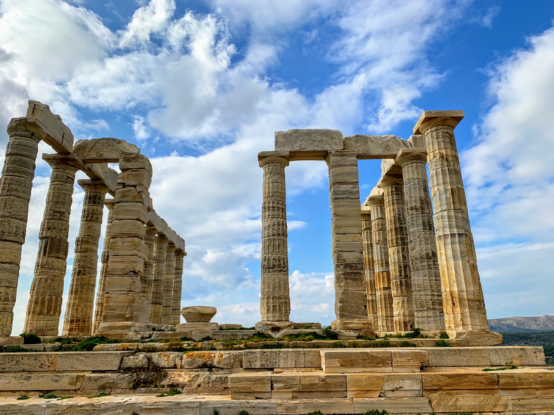 Temple Of Poseidon In Atlantis