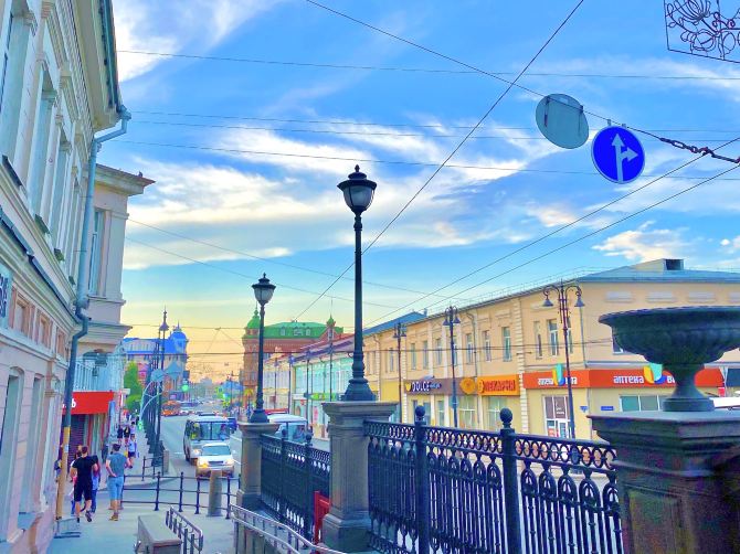 [ 🇷🇺러시아 톰스크 - 레닌거리🇷🇺 ] 안녕 | 트립닷컴 러시아 트래블로그