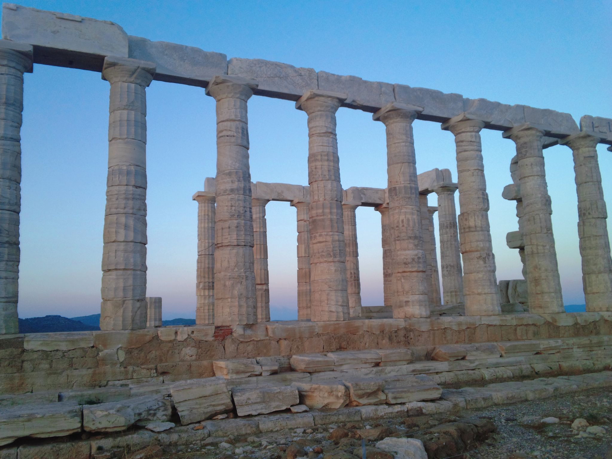 Temple Of Poseidon In Atlantis
