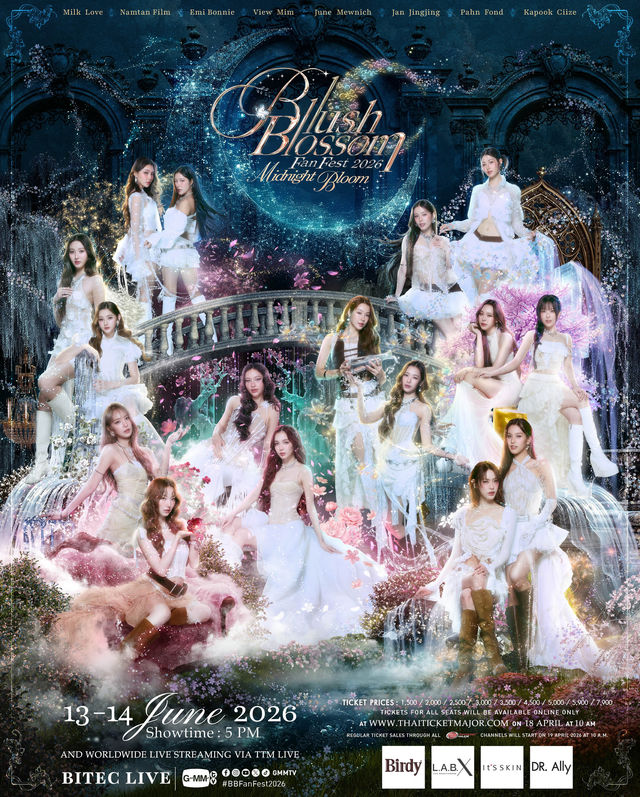 Bangkok | Blush Blossom Fan Fest 2026 : Midnight Bloom | Bangkok ...