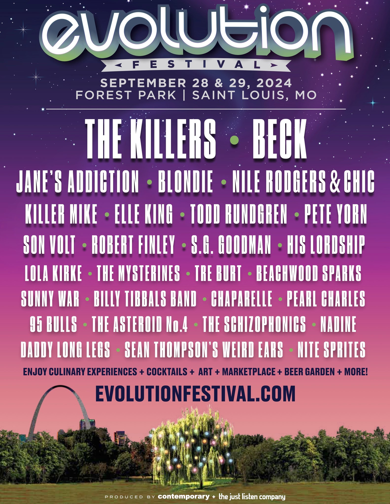 Evolution Festival 2024 | St. Louis: Tickets, Dates & Itineraries ...