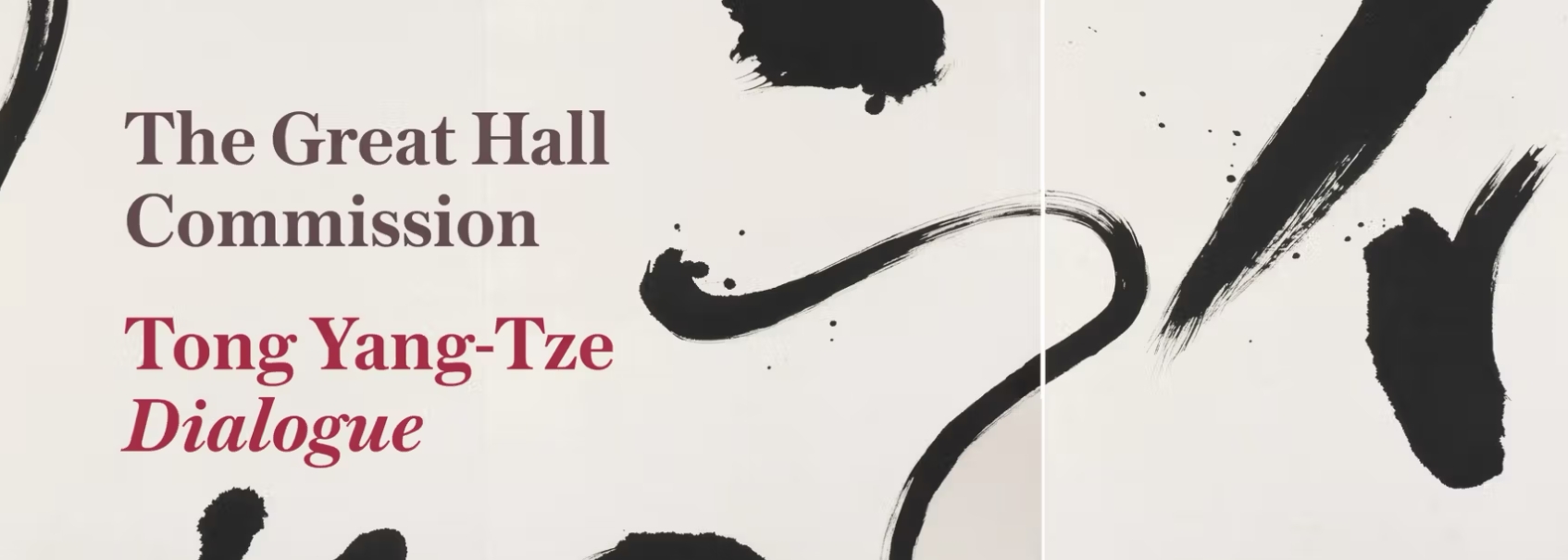 The Great Hall Commission: Tong Yang-Tze, Dialogue | The Metropolitan ...