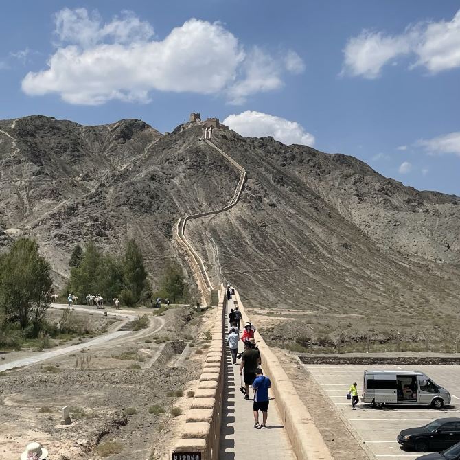 Jiayuguan- The Great Wall of China!🇨🇳 | Trip.com Jiayuguan Travelogues