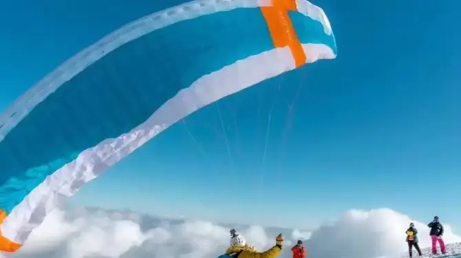 Haba Snow Mountain Paragliding Top Flight Base Tickets [2025] - Promos ...