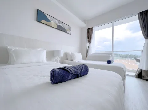 Restful Respite Tanjung Aru Inifnity Pool 2br - Kota Kinabalu