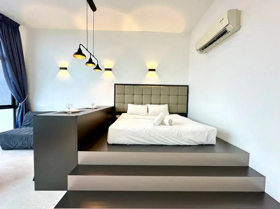 Sky 88 Highfloor Cityview Couple Suites Near Ksl | Studio - Johor Bahru