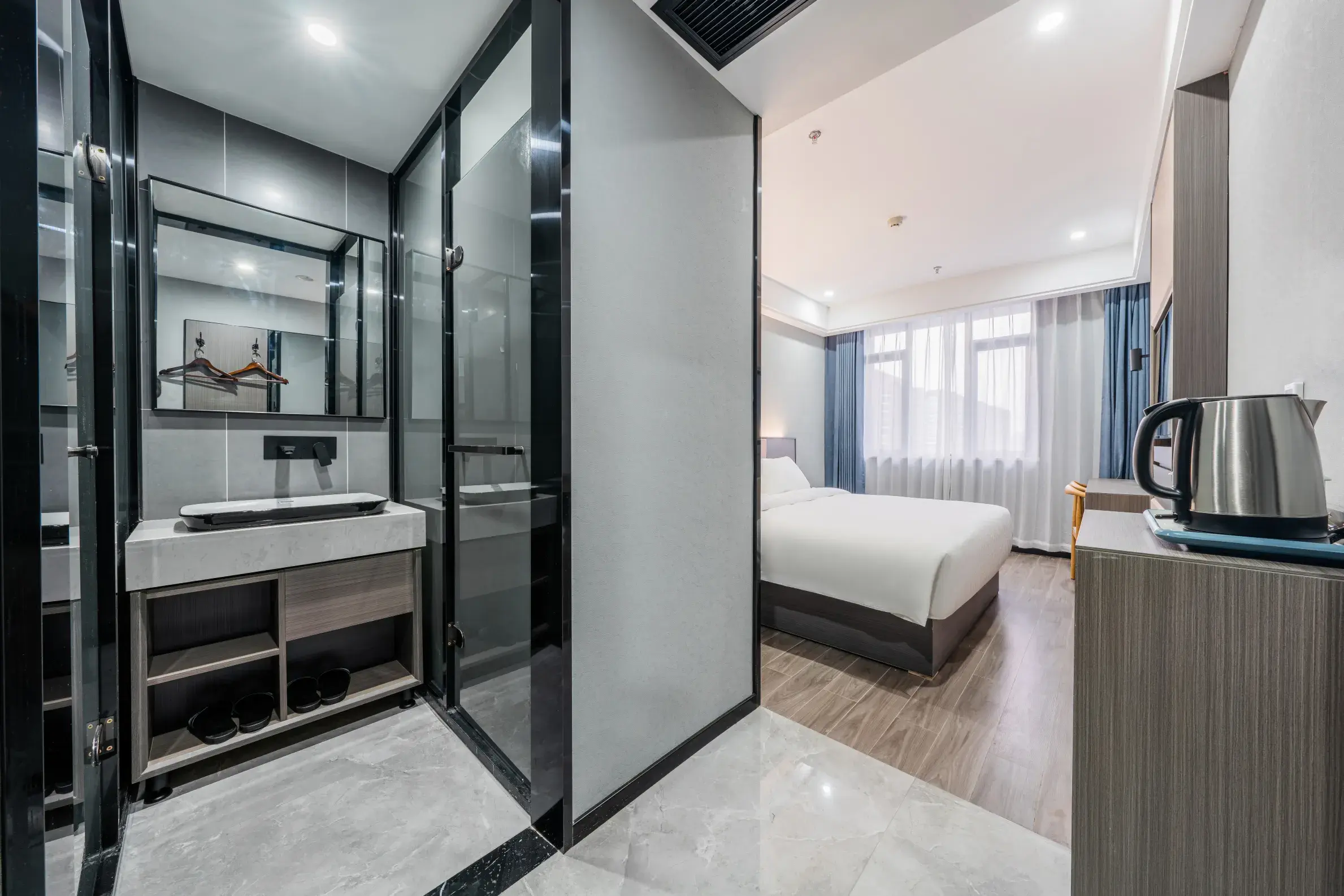 شاهد 51 صورة لفندق Hangzhou Yuanji Hotel (Binjiang Xixing Subway ...