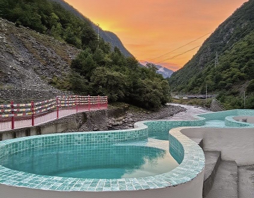 RelaxC Likuan·Hidden World Hot Spring Hotel (Bipenggou Scenic Area ...