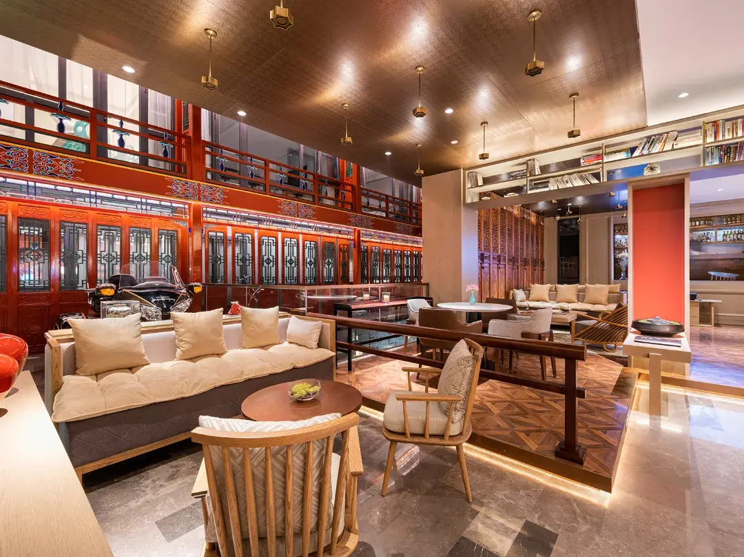 Manxin Hotel In Shichahai Park, Nanluoguxiang, Beijing. - Beijing