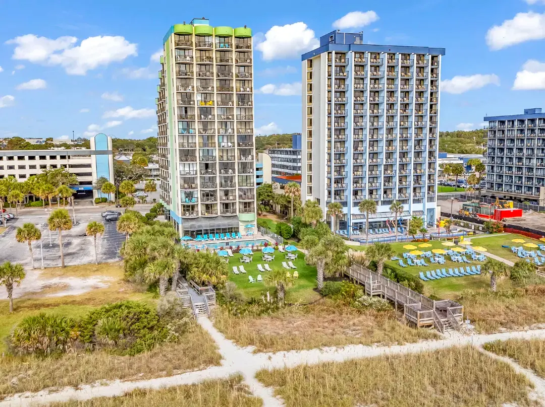 Elegant Balcony And Cozy Amenities - Spectacular Ocean View Retreat - Myrtle Beach