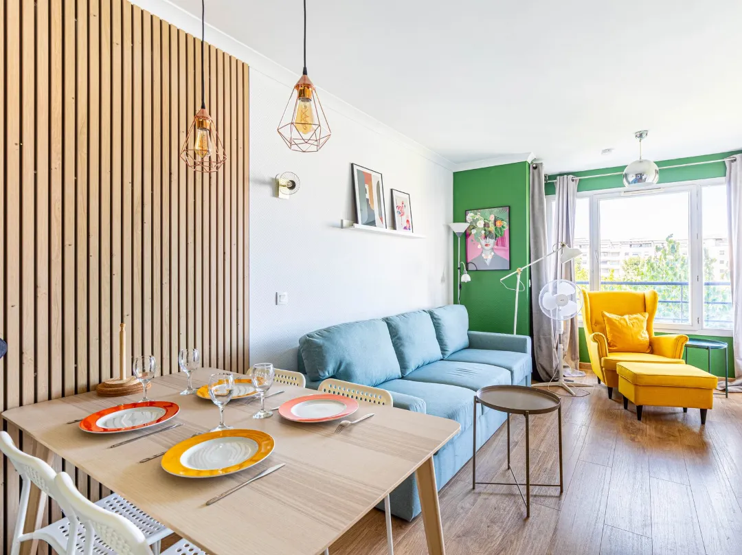 Guestready - Séjour Cosy Avec Balcon Lumineux - Pantin