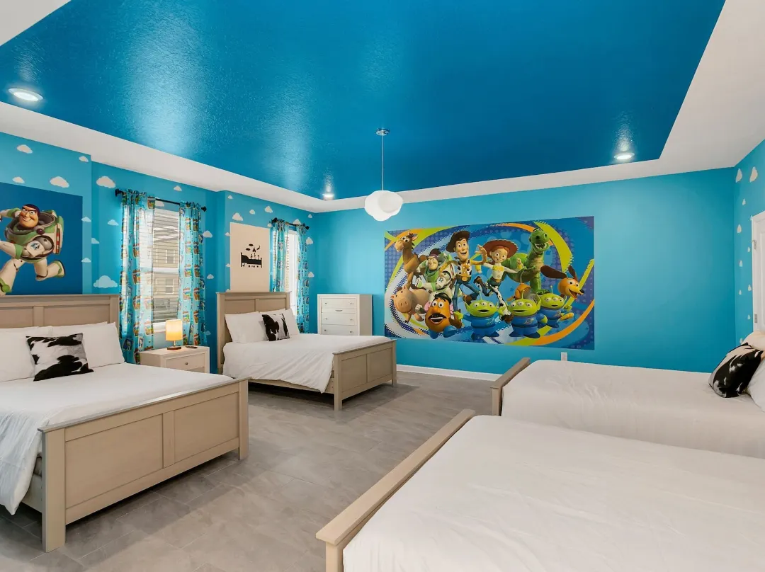 Amazing Family Home 8min To Disneyworld Pool/spa Sleeps 24 Stl101 - Kissimmee, FL