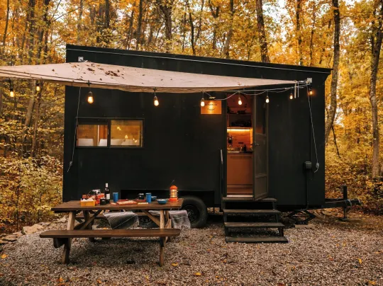Postcard Cabins Starved Rock - Ottawa, IL
