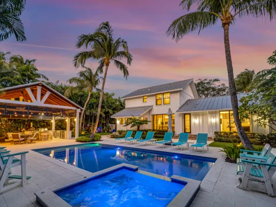Heated Pool And Tropical Oasis - Elegant Coastal Retreat - Delray Beach, FL