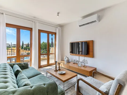 Bf12 Aphrodite Hills- Pool View, Large Terrace - Куклиа