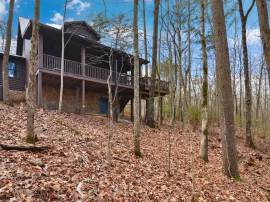 Scenic Views And Cozy Fire Pit Retreat - Stunning Luxury Cabin - Dahlonega, GA