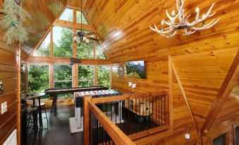 Cozy Fireside, Hot Tub, and Game Room - Charming Cabin Retreat, Sevier ...