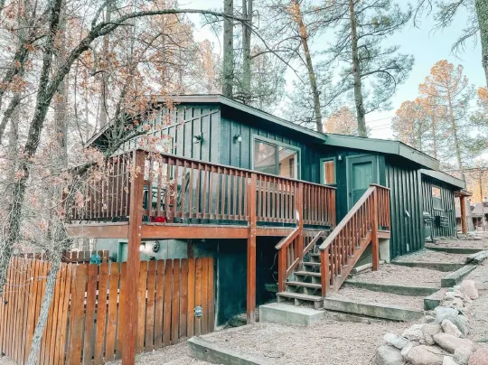 Hot Tub I Near Shops | Spacious Deck - Ruidoso, NM