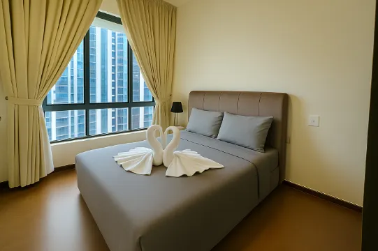 Central Park City Escape 2br 4pax W Balcony - Skudai