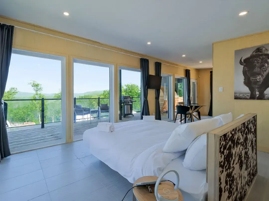 Bel Air Tremblant Ushuaia 2 : 1 Chambre, Jacuzzi, Sauna, Superbe Vues - 로헝띠드
