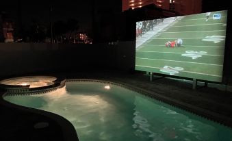 160 Inch Pool tv Plus 120 Inch Great Room tv 6 Bed 5 Bath Pool and Hot ...