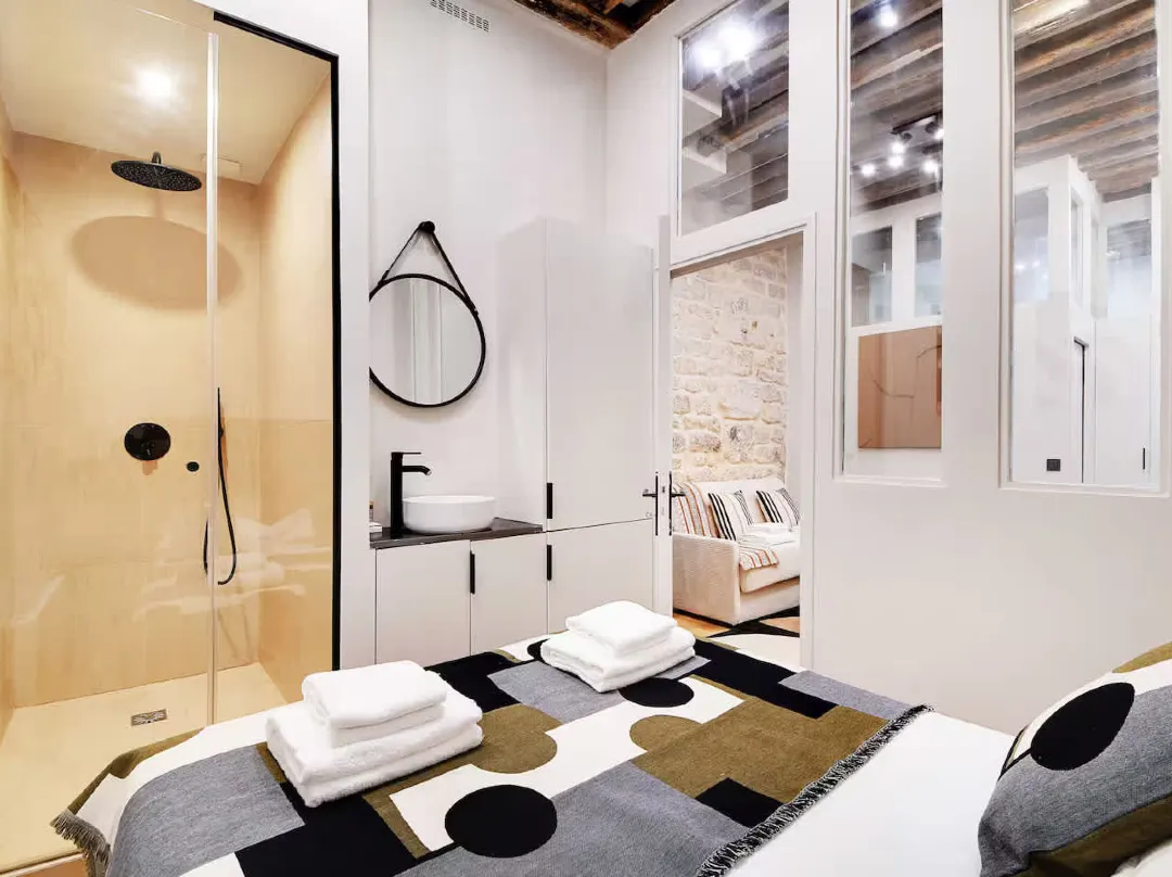 Les Halles - Grands Boulevards Stylish 2br - 6p - Parigi