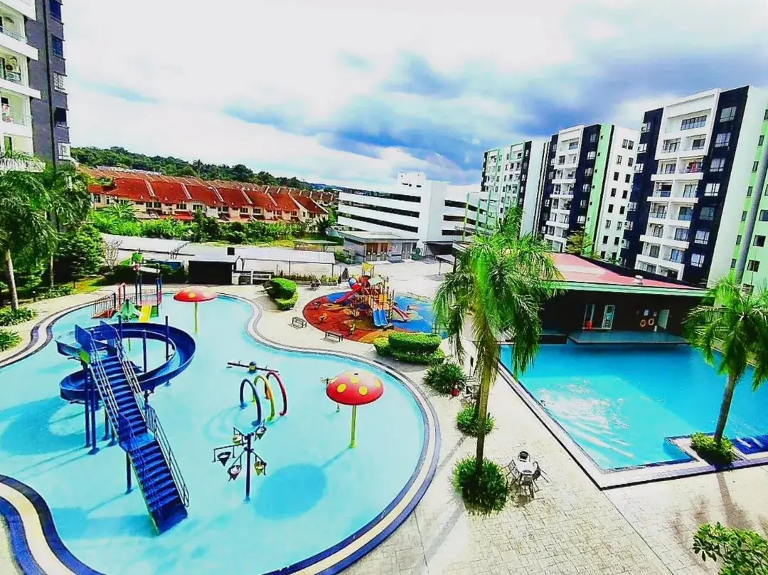 Ipoh Manhattan Free Waterpark 3br 8pax Family Suite Mha306 By City Home Empire - Menglembu