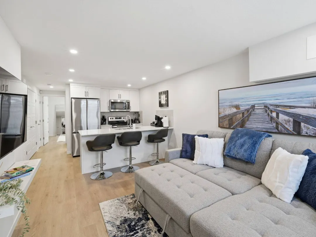 Livingston Haven - Suite Privée Moderne D'une Chambre - Calgary