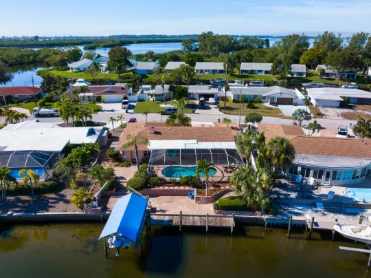 Private Pool And Canal Dock Access - Stunning Waterfront Oasis - Anna Maria, FL