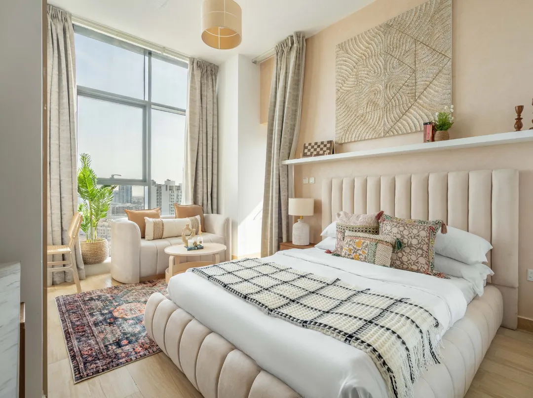 Guestready - Arabic Charm | Balcony | Regina Tower - Dubái