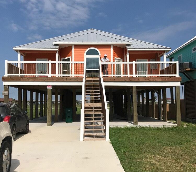 North Beach beach house, beautiful ocean views, one block from Gulf of ...