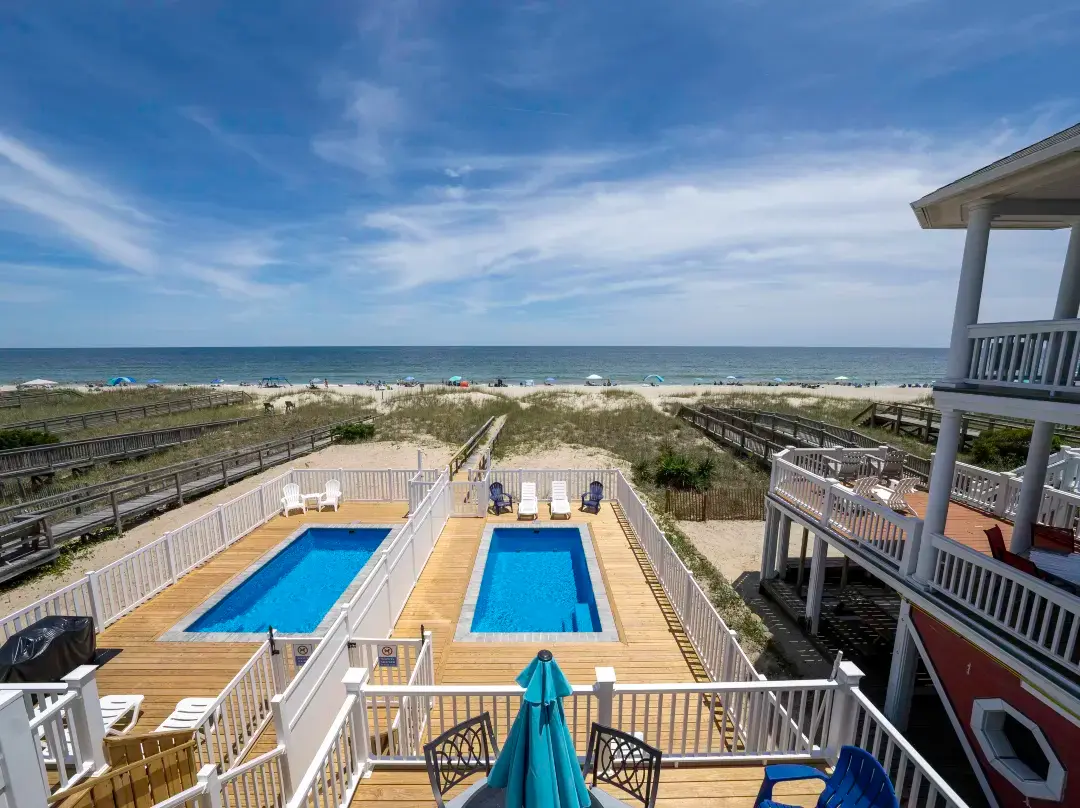 Oceanfront With Heated Pool And Stunning Views - Elegant Coastal Haven - Bald Head Island, NC