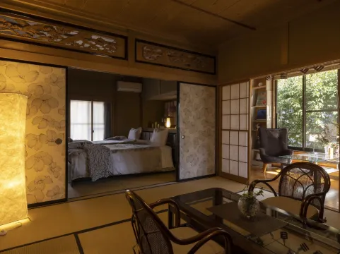 Private Japanese Modern Onsen Villa Azumino Nagano - Japan