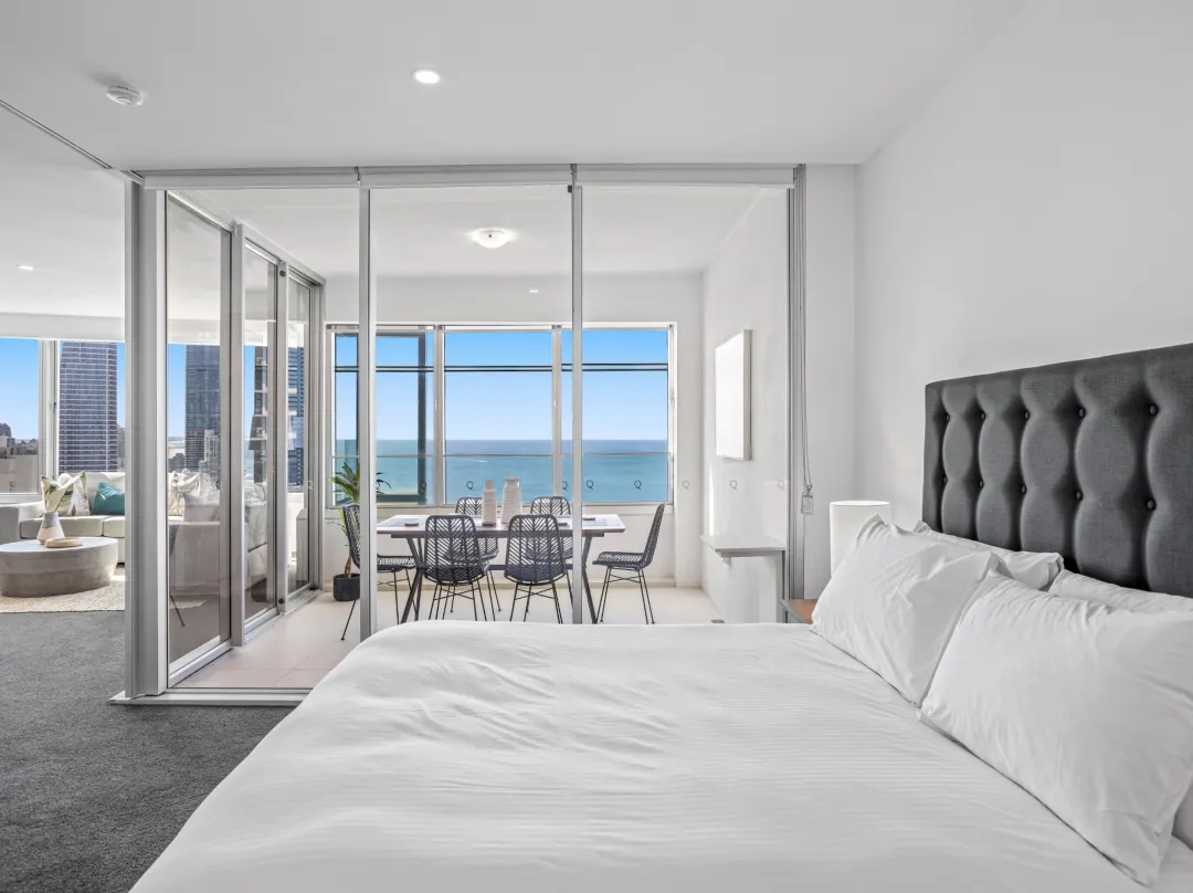 Oceanview 2-bed With Pool, Sauna, Gym & Parking - Surfers Paradise