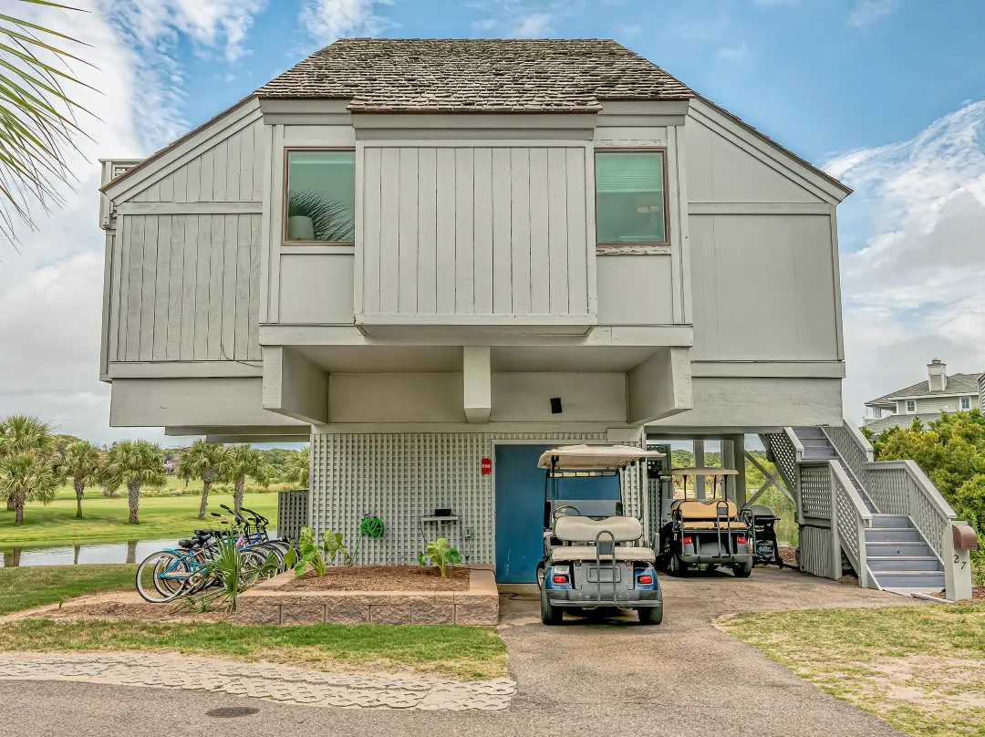 Golf Course Retreat - Overlooking Lagoon, 2 Decks - Bald Head Island, NC