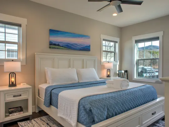 Modern Comfort And Tranquil Back Deck - Captivating Mountain Retreat - Black Mountain, NC