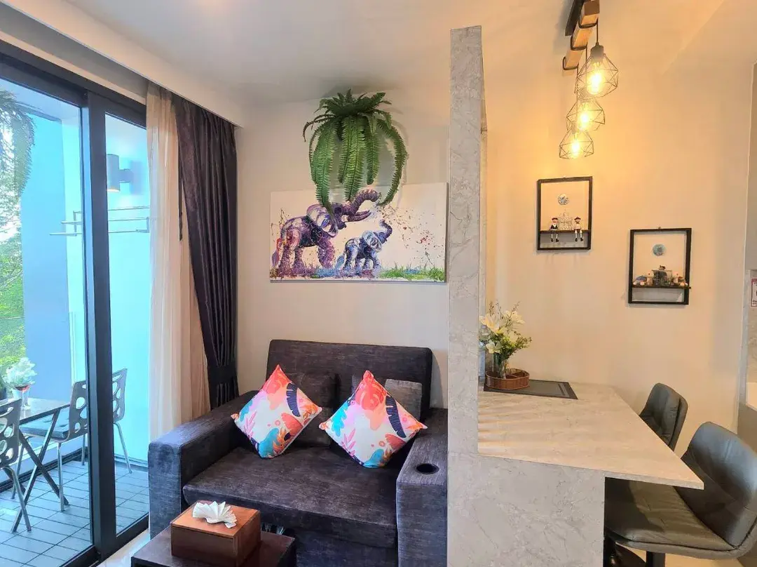 A303 - 1 Bedroom Serviced Apartment Partial Sea View At Ao Nang Beach - 크래비