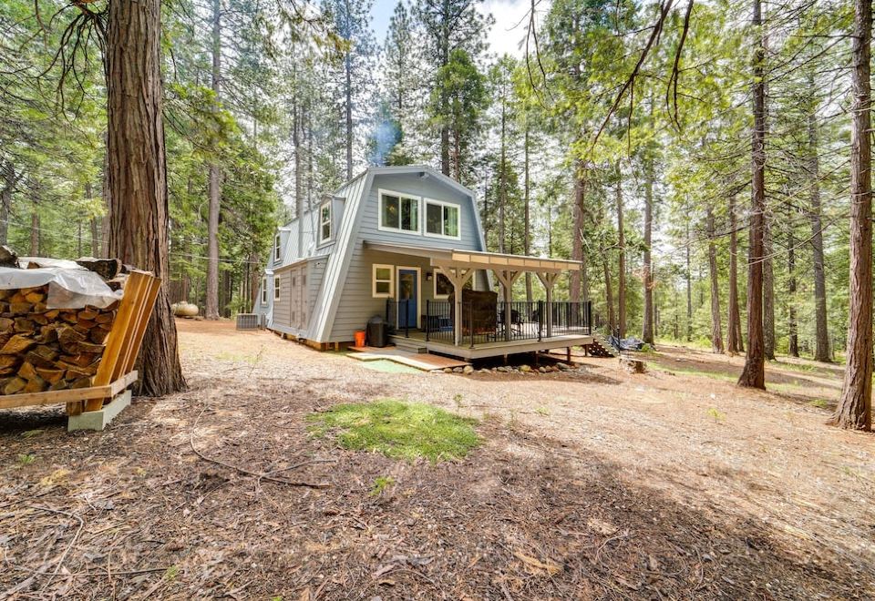 Cozy Nevada City Cabin Deck, Game Room, Fire Pit,Nevada County ...