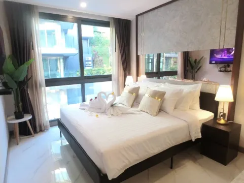 B404 - 1 Bedroom Serviced Apartment Pool View Near Ao Nang Beach With Bathtub - Krabi