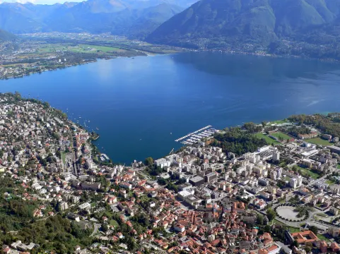 Chambre Double Avec Climatisation - Pause Del Ponte - Locarno