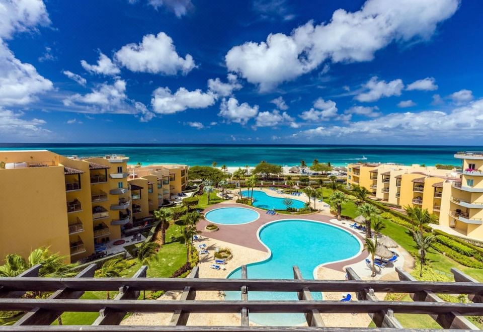 Oceanfront Penthouse 4BR w Roof Top Deck w Jacuzzi Eagle Beach,Eagle ...