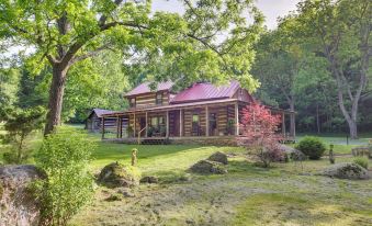 Restored Buchanan Log Cabin on 9-Mile Creek!, Botetourt County - 2026 ...