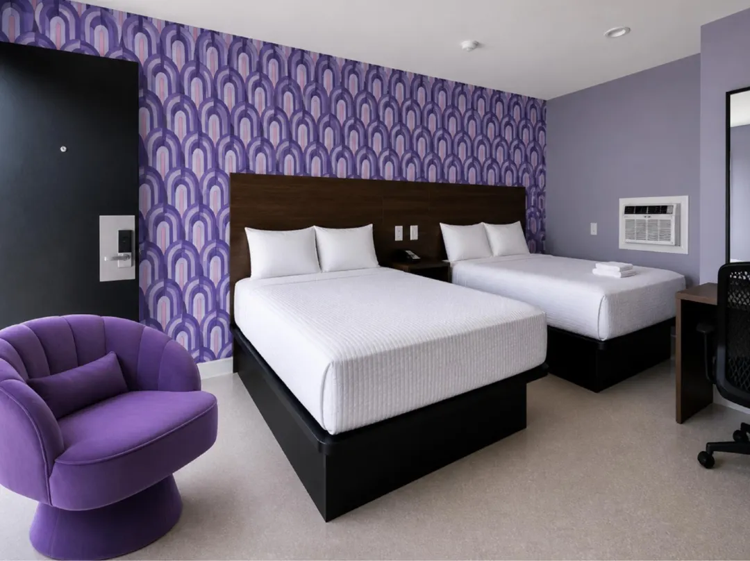 The Blu - Room 07 - Violet Vibes - Mexico Beach, FL